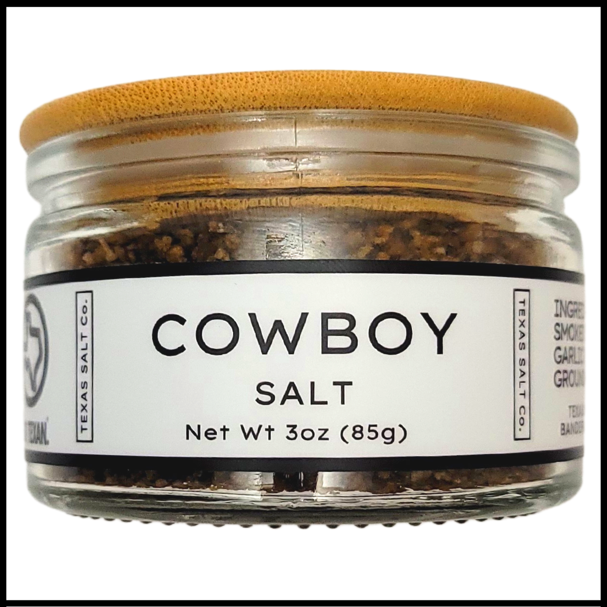 Texas Salt Cowboy Salt Pinch Jar | The Tiny Finch